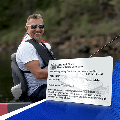 Official State Approved New York Boating Safety Certificate