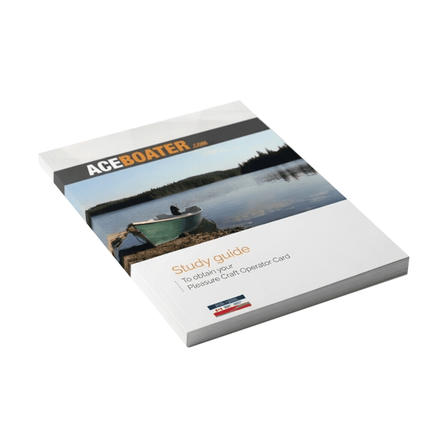 Order a copy of our printed safe boating course manual