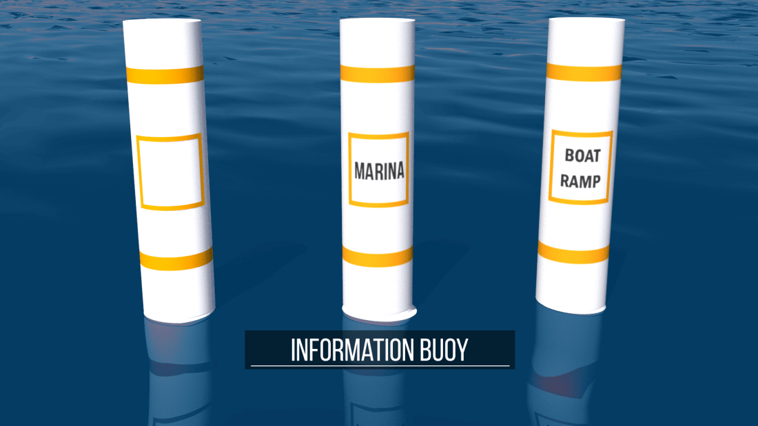 Types of buoys for boats and their meanings