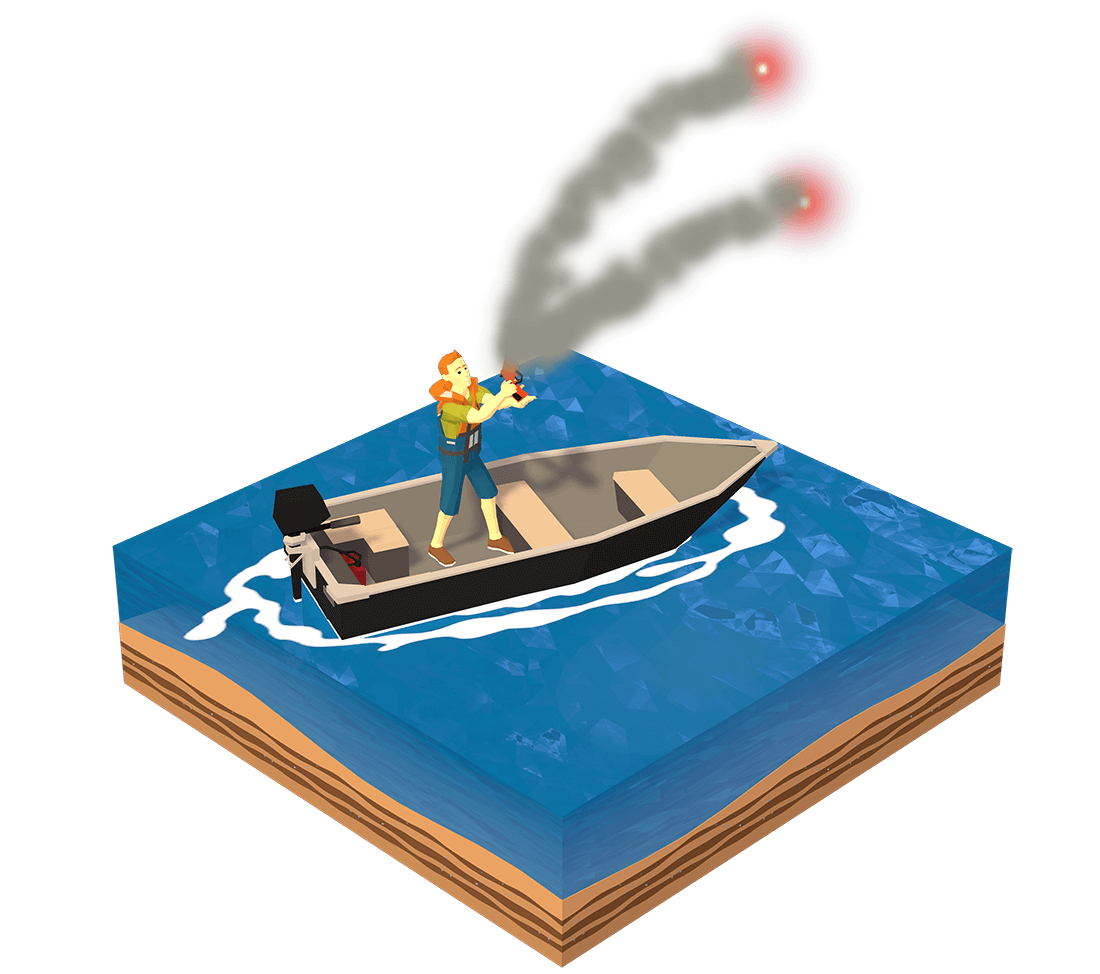 Boat Distress Flare Types - Distress signals