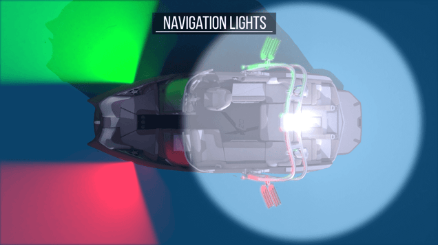 Types of navigation lights