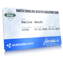 Official North Carolina Boating Licence - NCwildlife & NASBLA Approved
