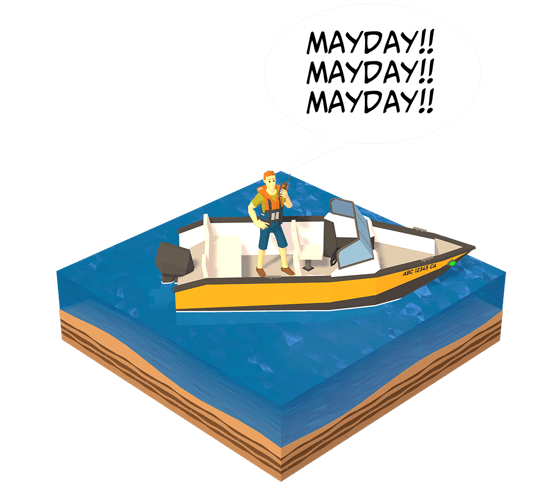 Mayday - Pan Pan - Calling for help