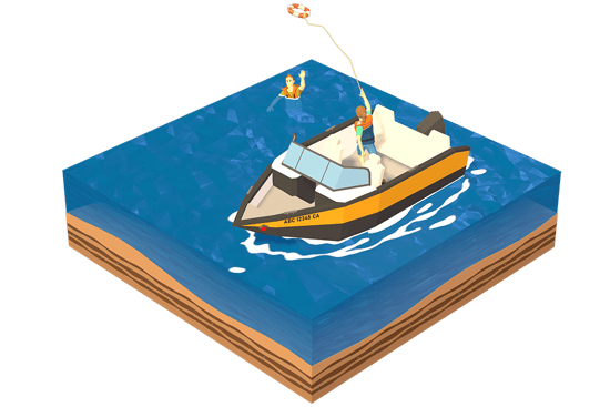 Crew Overboard Recovery Procedure