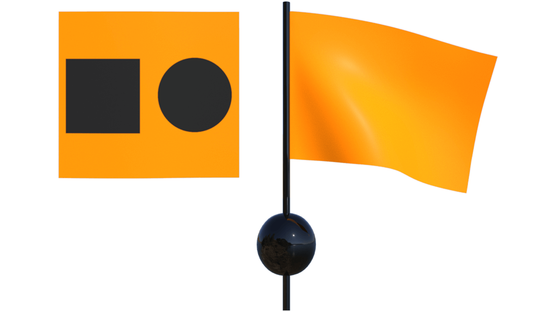 What are the types of visual distress signals?
