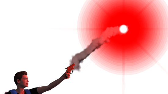 What are the types of visual distress signals?