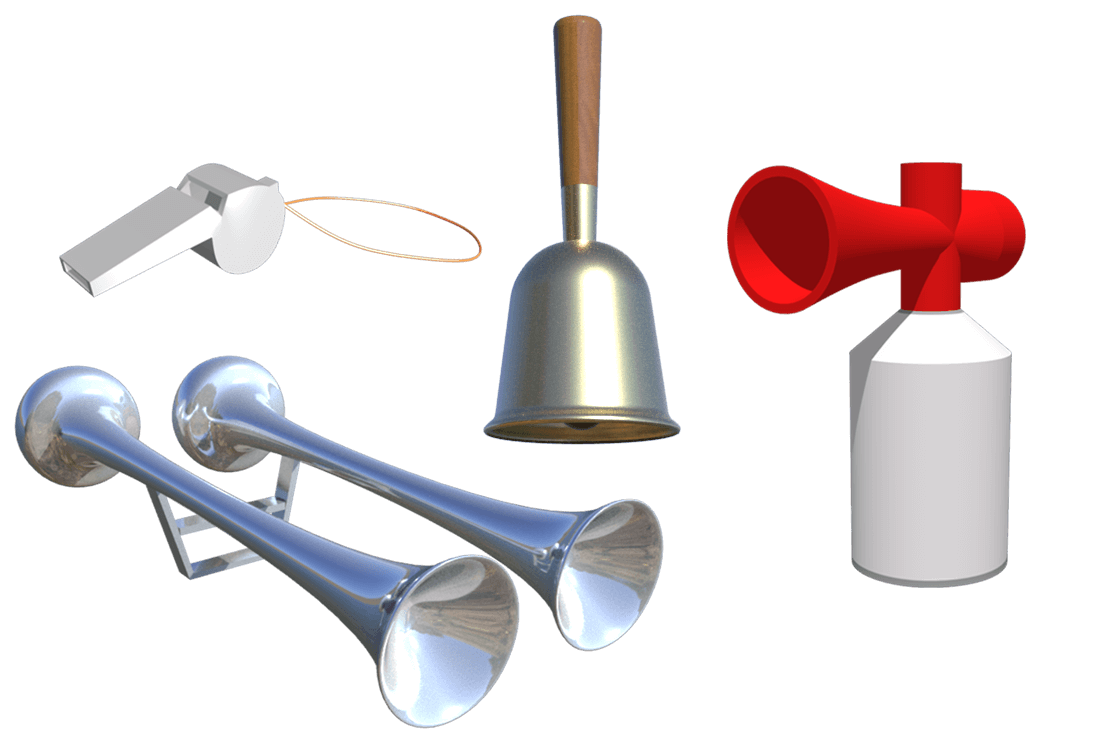 Recognized distress signals for boaters