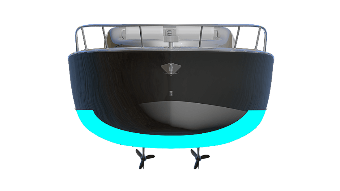 What is a round bottom hull?